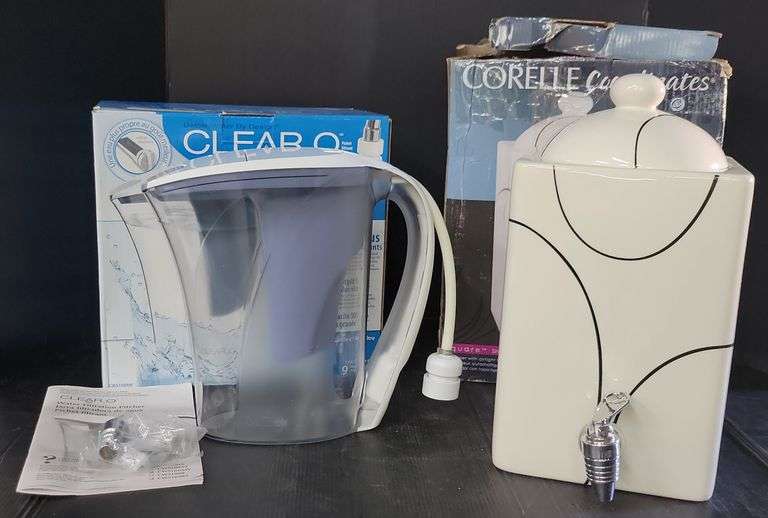 (R) Clear2O Advanced Water Filtration Pitcher & Corelle Coordinates ...