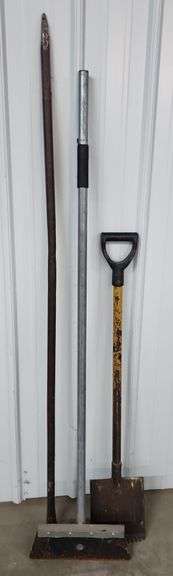 (AX) Pry Bar, Shingle Scraper, & Screed Bar - Kraft Auction Service, LLC