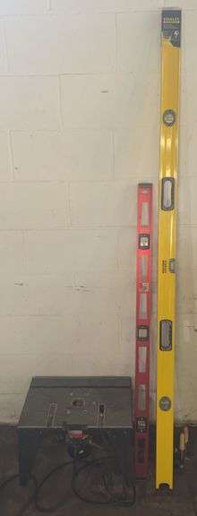 (QR) Levels and Router Table - Kraft Auction Service, LLC