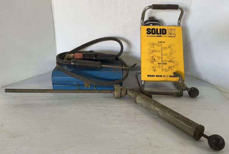 (O) SolidOx Portable Welding Torch - Kraft Auction Service, LLC