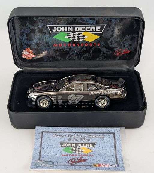 1/24 Ertl Racing Champions Chad Little John Deere Car - Chrome - Kraft ...