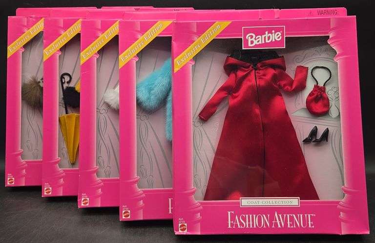 (NO) Mattel Barbie Coat Collection - Kraft Auction Service, LLC