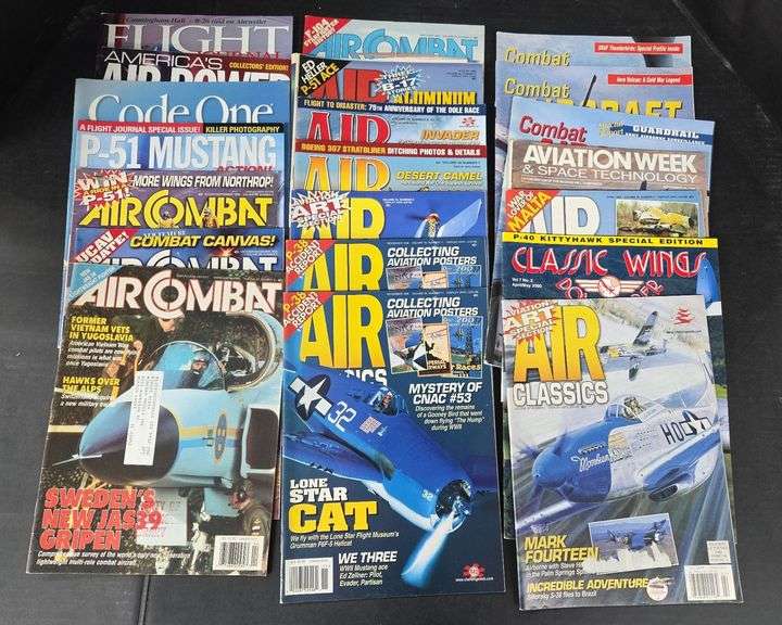 (K) Aviation Magazines Combat Aircraft, Classic Wings Downunder, Air ...