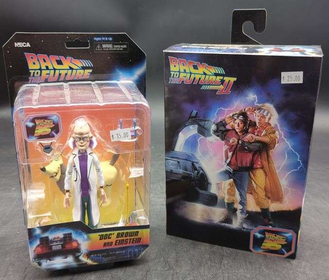 (JT) Neca Back to the Future action Figures in box - Kraft Auction ...