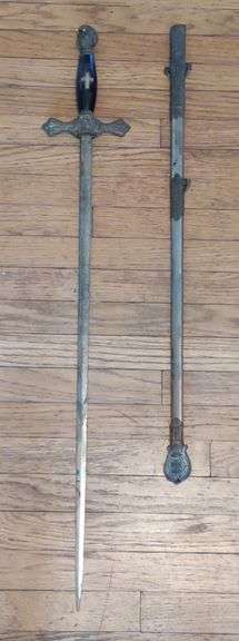 Pettibone Brothers Knights Template Ceremonial Swords & Scabbard ...