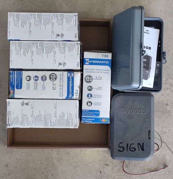 Intermatic 24 Hour & Tork Mechanical Time Switches - Kraft Auction ...
