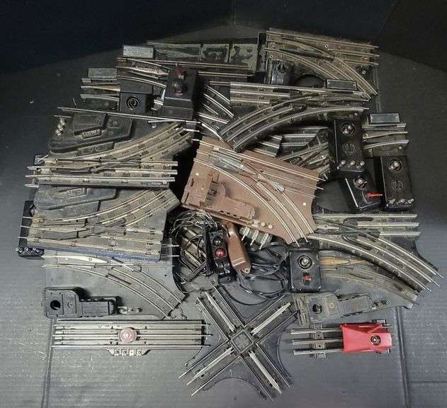 Lionel & Marx O Guage Model Train Track Switches & Controllers - Kraft ...