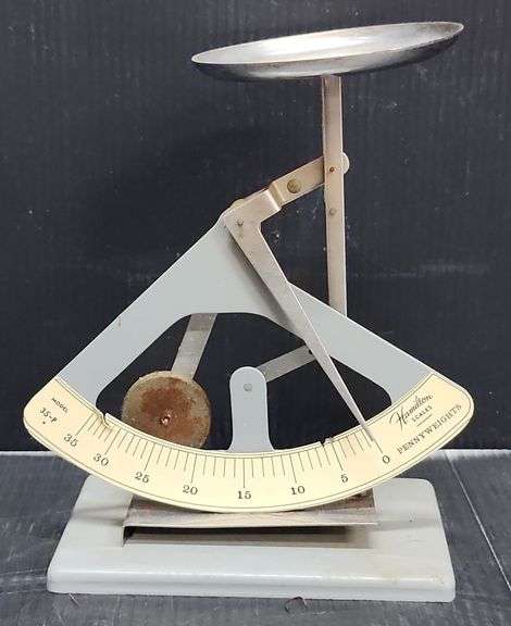 (AT) Hamilton Pennyweight Scale - Kraft Auction Service, LLC