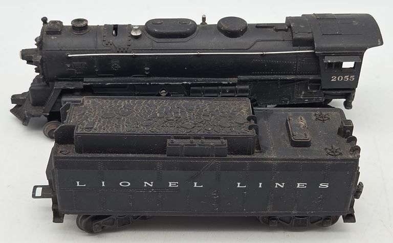(Z) Lionel 2055 Hudson Steam Locomotive & Train Tender - Kraft Auction ...