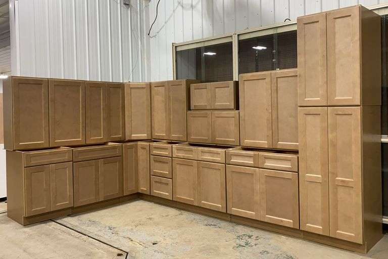 SONOMA SAND Premium Kitchen Cabinets - Kraft Auction Service, LLC