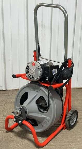 (CY) Ridgid K-400 Drain Cleaning Snake Auger Drum Machine - Kraft ...
