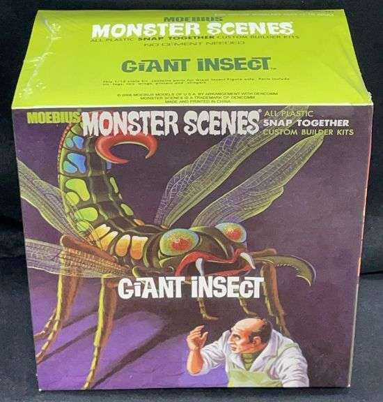 (AN) Moebius Monster Scenes Giant Insect Snap Together Kits - Kraft ...