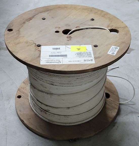 (R) Spool Of CommScope Optical Fiber Cable - Kraft Auction Service, LLC