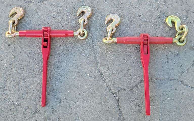 2 Ratcheting Chain Binders - Kraft Auction Service, LLC