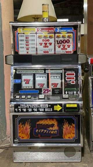 (BC) Sizzling 7 Slot Machine by IGT - Kraft Auction Service, LLC