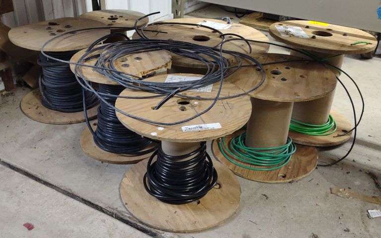 Spools of Electrical Wire - Kraft Auction Service, LLC