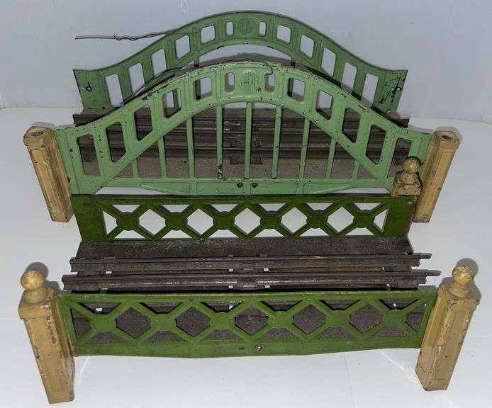 Tin Bridges For Toy Train - Kraft Auction Service, LLC