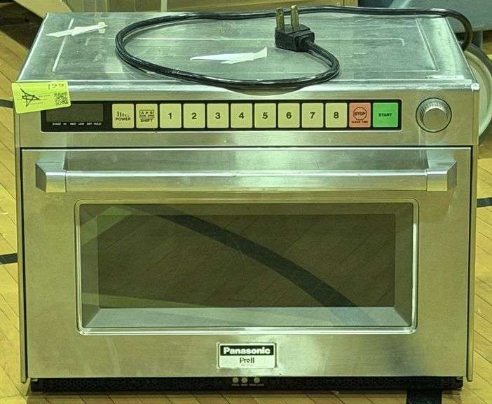 Panasonic NE-2180 Sonic Steamer 2 Pan Countertop Microwave Portion ...