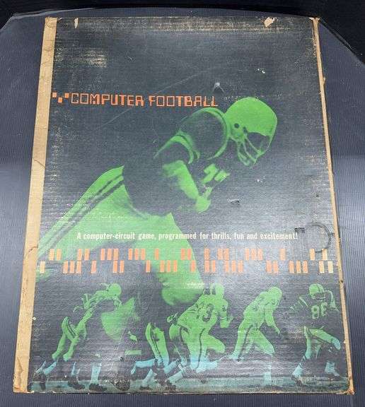 (AF) Vintage 1971 Computer Football Game - Kraft Auction Service, LLC