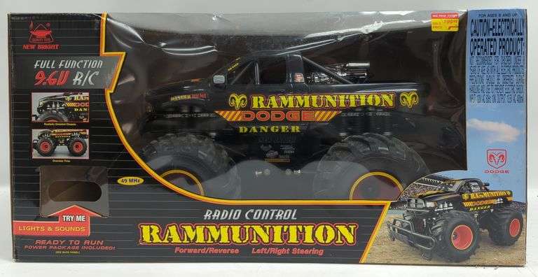 New Bright 1:14 Scale Rammunition Dodge Ram 2500 Remote Control - Kraft ...