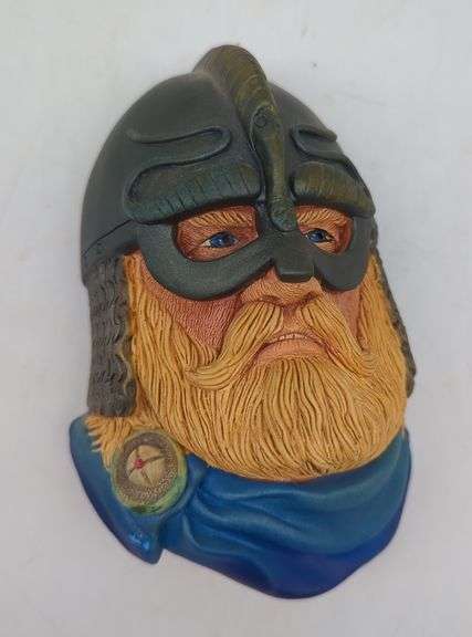 (B) Vintage Blossoms Chalkware " Olaf Trygfvasson king of the Vikings ...