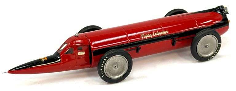 Flying Caduceus 1 Land Speed Record Car Mach One Models - Kraft Auction ...