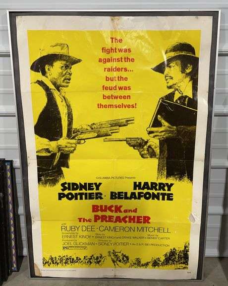 (B) Buck and The Preacher Poster - Kraft Auction Service, LLC