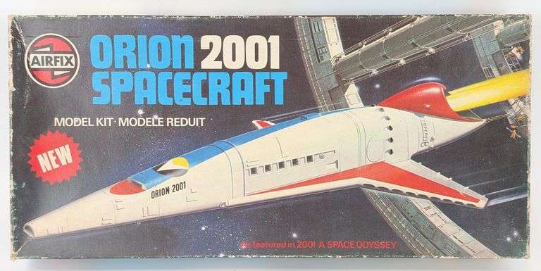 Vintage Airfix Orion 2001 Spacecraft Model Kit - Kraft Auction Service, LLC