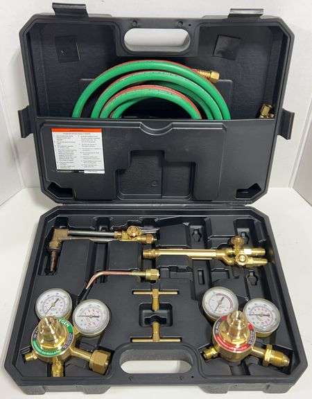 (CZ) OLSEN Medium-Duty Oxygen and Acetylene Welding Kit - Kraft Auction ...