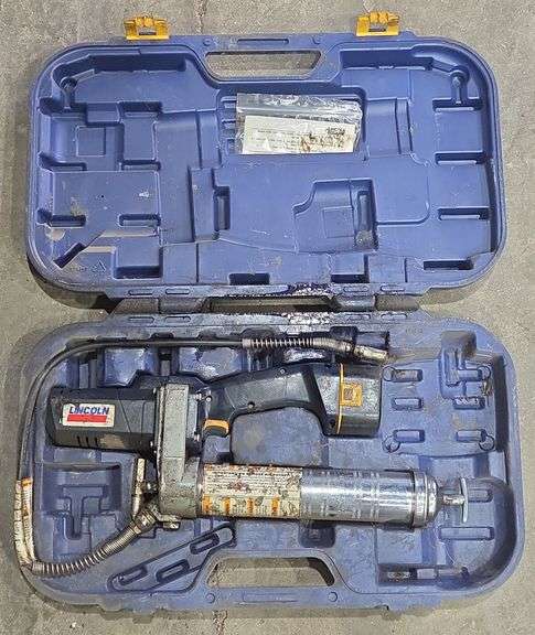 Lincoln 1200 Power Luber Grease Gun - Kraft Auction Service, LLC