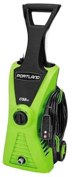 (CZ) PORTLAND 1750 PSI 1.3 GPM Corded Electric Pressure Washer - Kraft ...