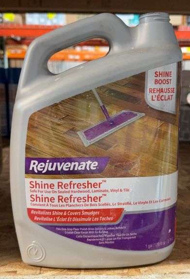 1 Gallon Bottle Rejuvenate Shine Refresher One Step Floor Polish ...