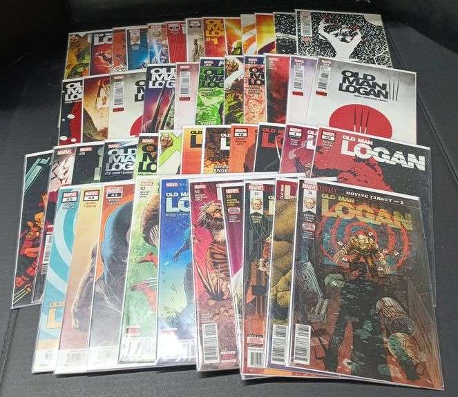 (X) Marvel Old Man Logan Comic Books - Kraft Auction Service, LLC