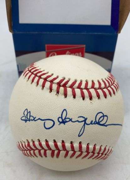 (W) Manny Sanguillen Autograph Signature on Official Rawlings Baseball ...