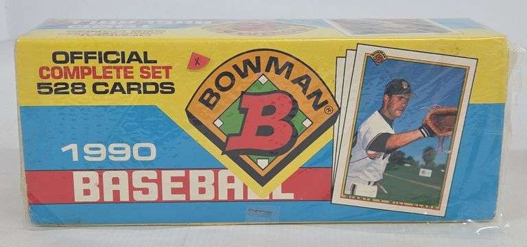 (P) Topps Bowman Official Complete Set 1990 Baseball Cards - Kraft ...