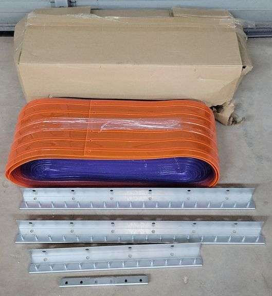 (ZZ) TMI PVC Strip Door For 8FT Wide And 10FT Tall Door Opening - Kraft ...