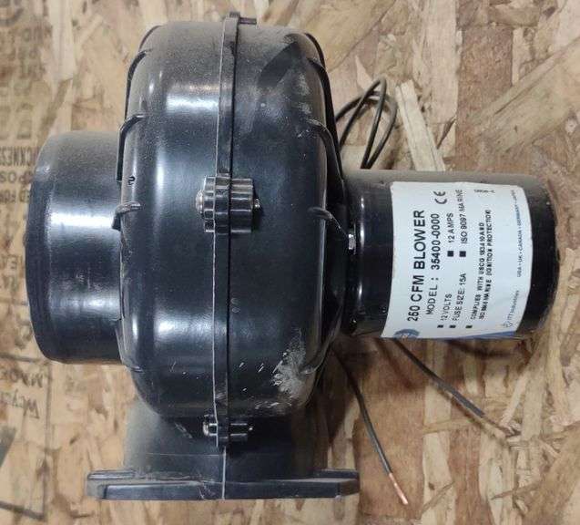 Jabsco 250 CFM Blower - Kraft Auction Service, LLC