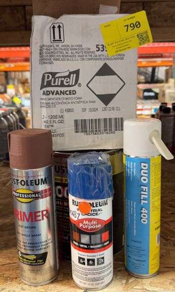 Hand Sanitizer Refills, Spray Primer Spray Paint, Epoxy Mastic Paint ...