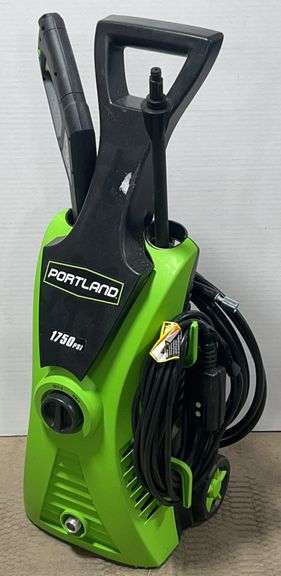 (CZ) PORTLAND 1750 PSI 1.3 GPM Corded Electric Pressure Washer - Kraft ...
