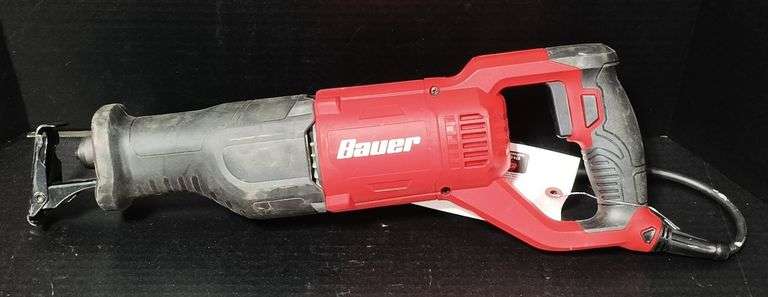 Bauer Corded Variable Speed Reciprocating Saw - Kraft Auction Service, LLC