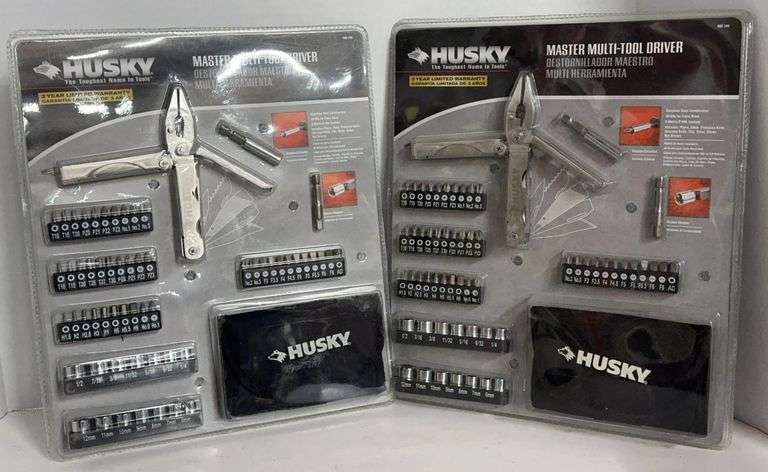 (U) 2 Husky Master Multi-Tool Driver - Kraft Auction Service, LLC