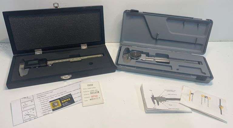 (N) Browne & Sharpe Dial-Cal Inch/Metric Universal Dial Calipers ...