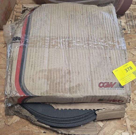 Gas Saw Camel Grinding Wheels - Kraft Auction Service, LLC