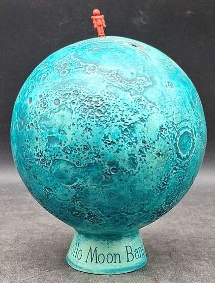 (G) Vtg Apollo Moon Bank - Kraft Auction Service, LLC