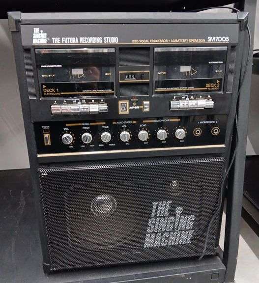 Singing Machine Stereo Recording Studio - Kraft Auction Service, LLC