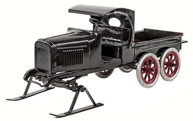 Custom Buddy L Model T Snow Truck On Skis - Kraft Auction Service, LLC