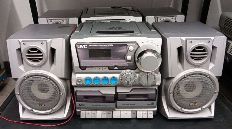 JVC Audio System with Speakers - Kraft Auction Service, LLC