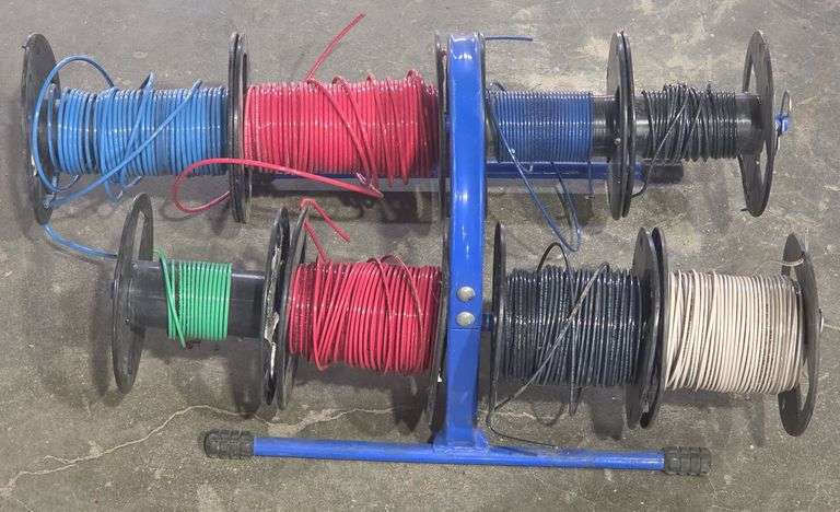 Wire Spool Hand Caddy - Kraft Auction Service, LLC