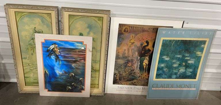 (B) Vintage Prints and Posters - Kraft Auction Service, LLC