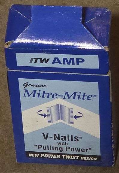 Mitre-Mite V Nails - Kraft Auction Service, LLC